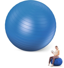 Exercise Pregnancy Ball 75cm - Ideal Birthing Ball (with Pump) | Algeos