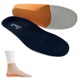 Slimflex Amber Orthotic Insoles for Overpronation