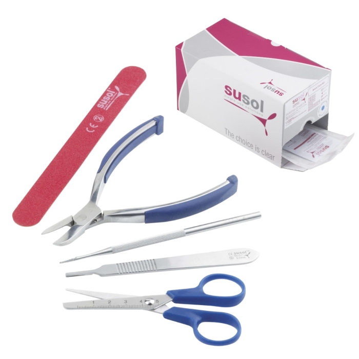 Susol Podiatry Set - Single Patient Use - Sterile